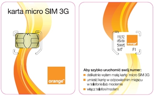 Karty micro SIM w Polskim Orange – Informacje ze świata GSM ...